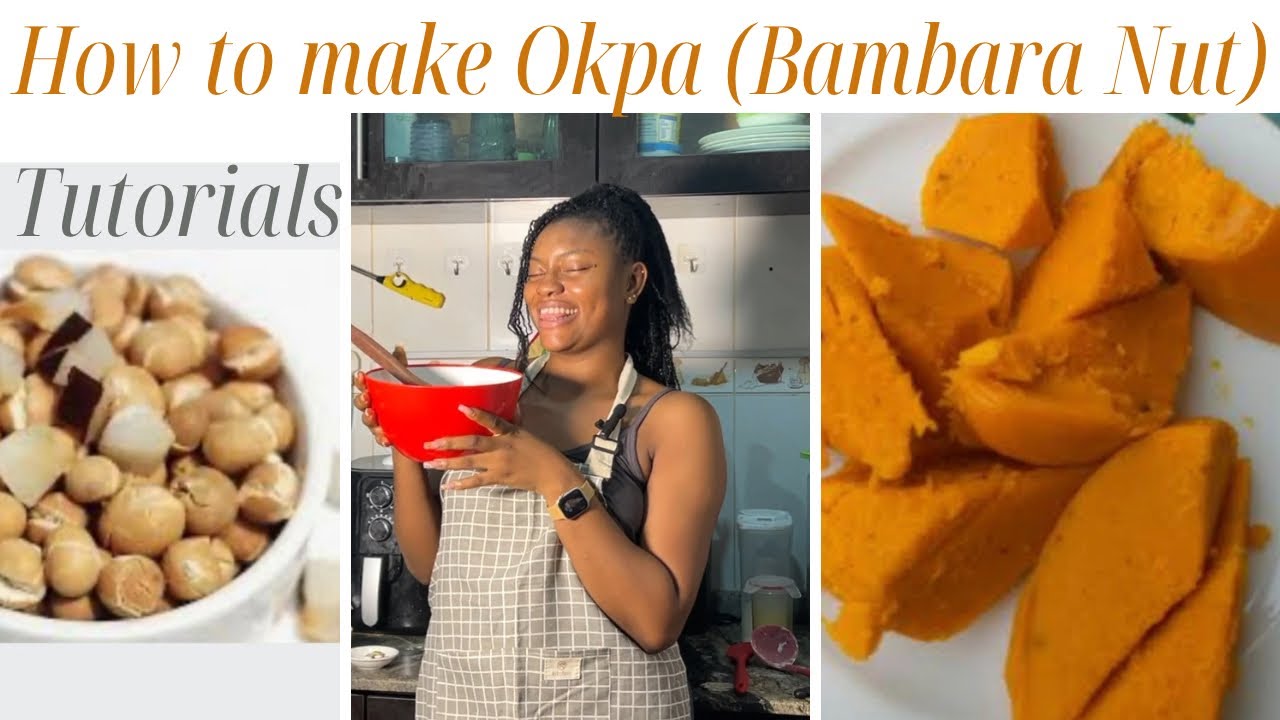 How to make Okpa(Bambara Nut) the simplest way. - YouTube
