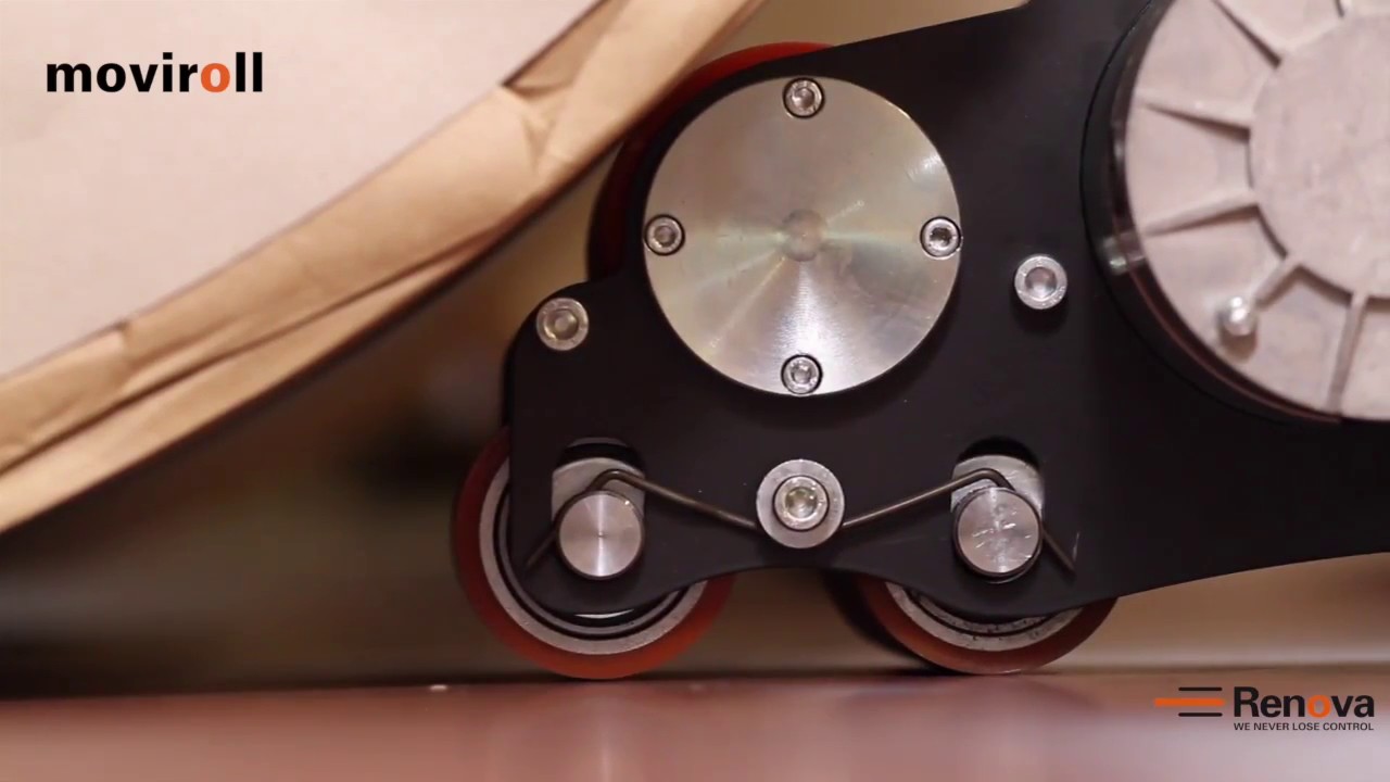 Roll pushers a batería MOVIROLL MRE - MRE LP - RCC INDUSTRIAL - YouTube