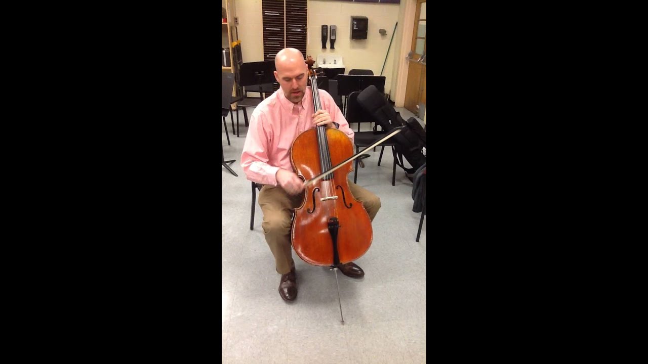Cello Set Up - YouTube