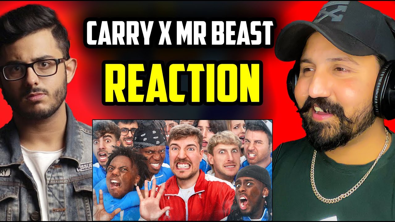 Mr Beast - 50 YouTubers Fight For $1,000,000 | Carryminati | Reaction ...