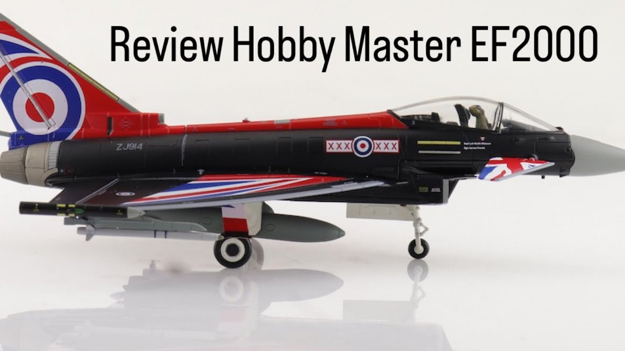 Hobby Master Eurofighter Blackjack HA6629 Diecast review - YouTube