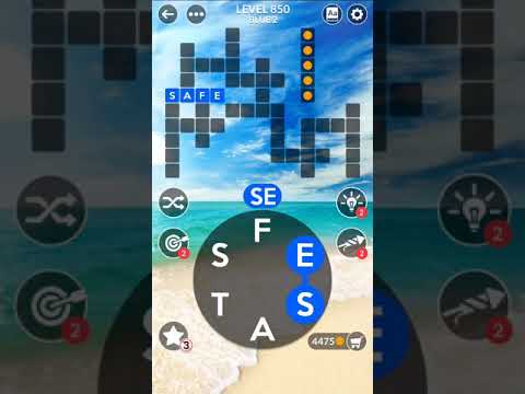 Wordscapes Level 850 | Answers - YouTube