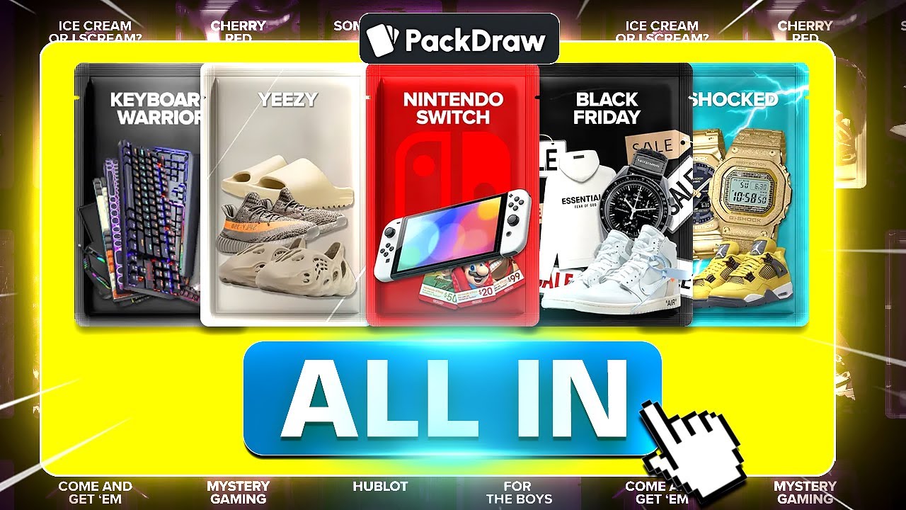 MASSIVE PULLS FROM THIS ALL IN BATTLE! (PACKDRAW) - YouTube