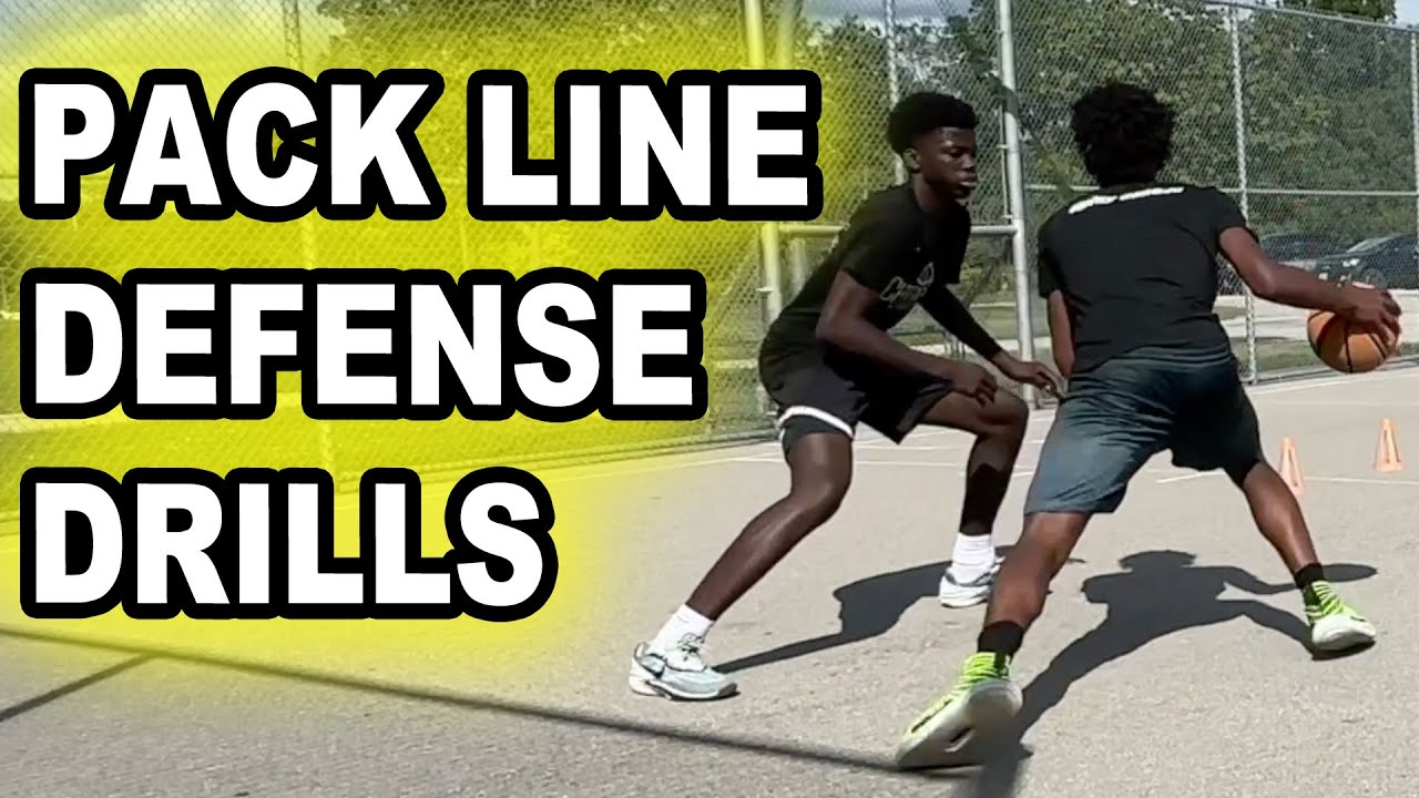 Pack Line Basketball Defense Drills - YouTube