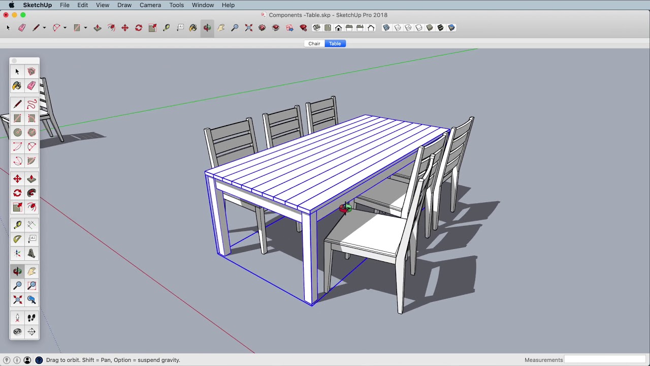 Sketchup Fundamentals 8 1 Components - YouTube