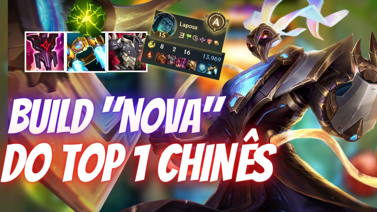 TESTEI A BUILD DO TOP 1 THRESH CHINÊS! - LoL Wild Rift Gameplay - YouTube