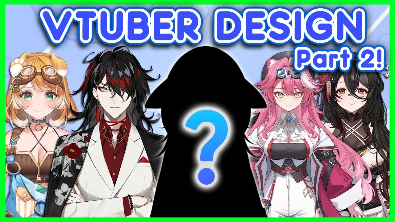 Vtuber designs, help, and making YOU a better vtuber! PART 2 [ Yomi ...
