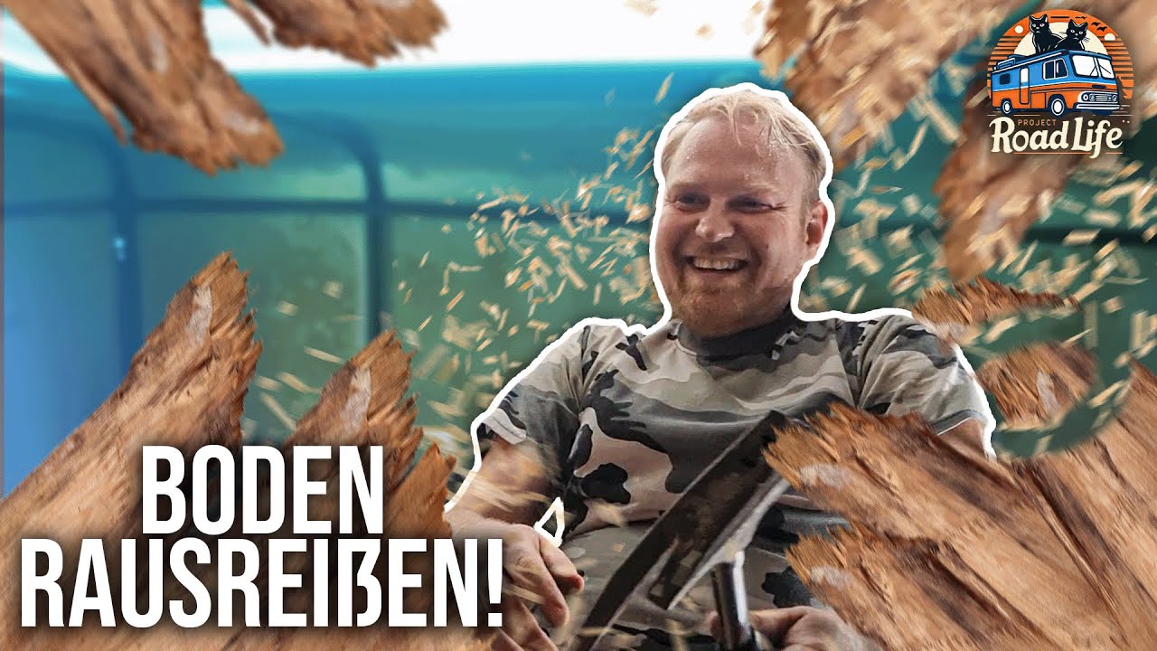 Jetzt ist der Boden dran! | 79er Hymer Restauration - YouTube