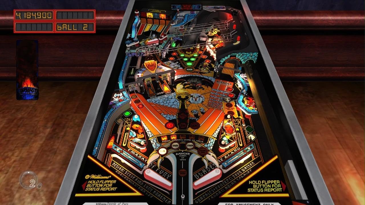 The Pinball Arcade - Swords of Fury - YouTube