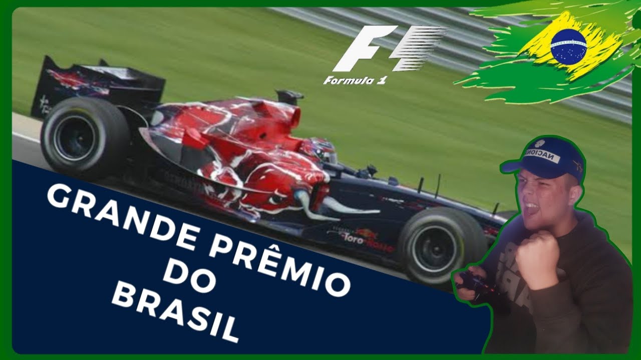 F1 2006 - MODO CARREIRA - GP DO BRASIL - FECHANDO A TEMPORADA COM CHAVE ...