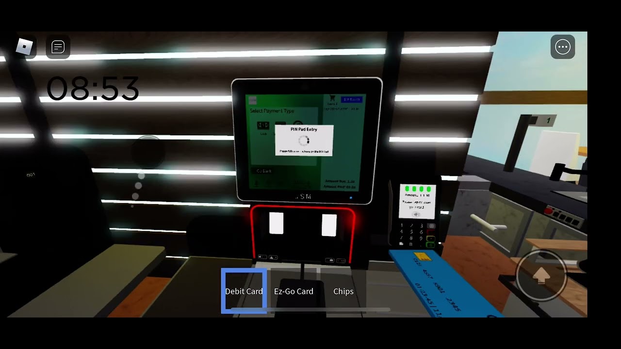 JSM Selfcheckout @MATT Cafe Market, Roblox, London - YouTube
