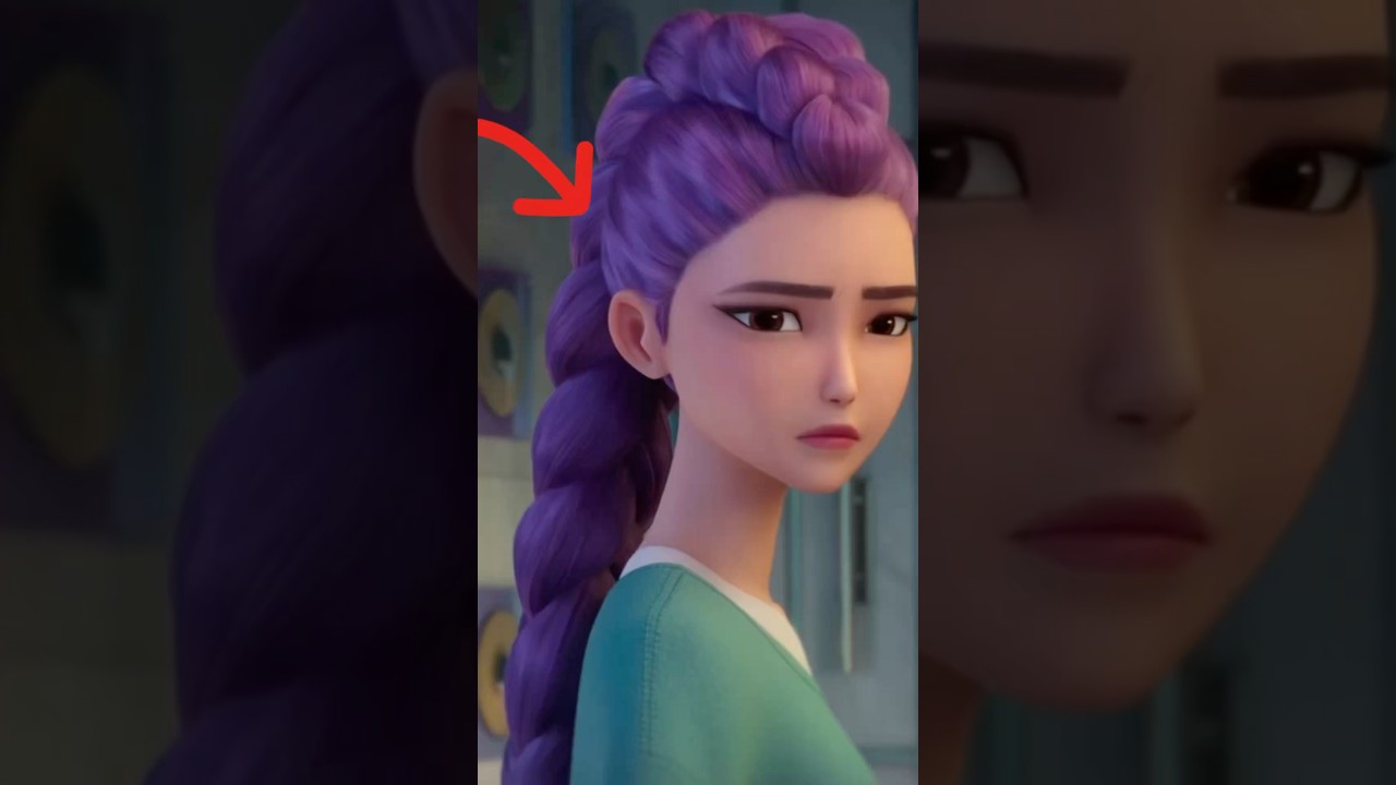 The Meaning Of The Huntrix’s Hair #shorts #kpopdemonhunters #kpop #bts #viral