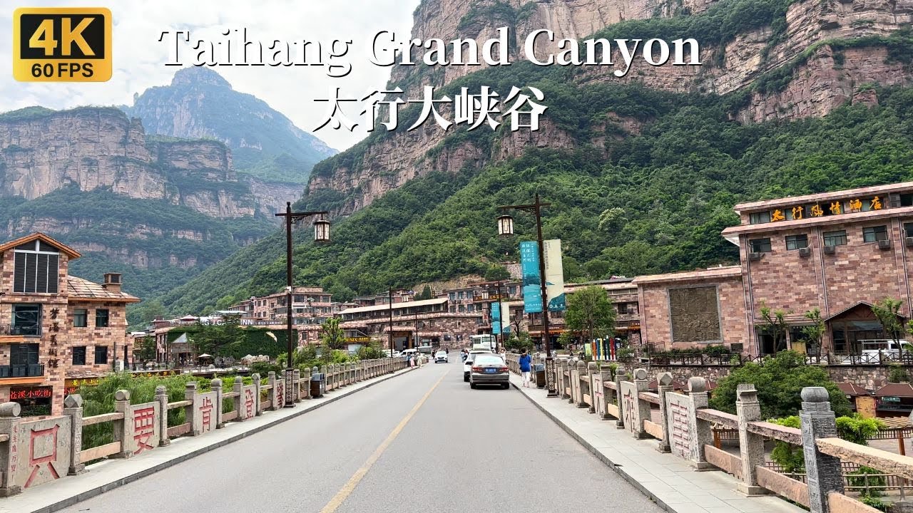 Driving in China's famous Taihang Mountains - Henan Linzhou Grand ...