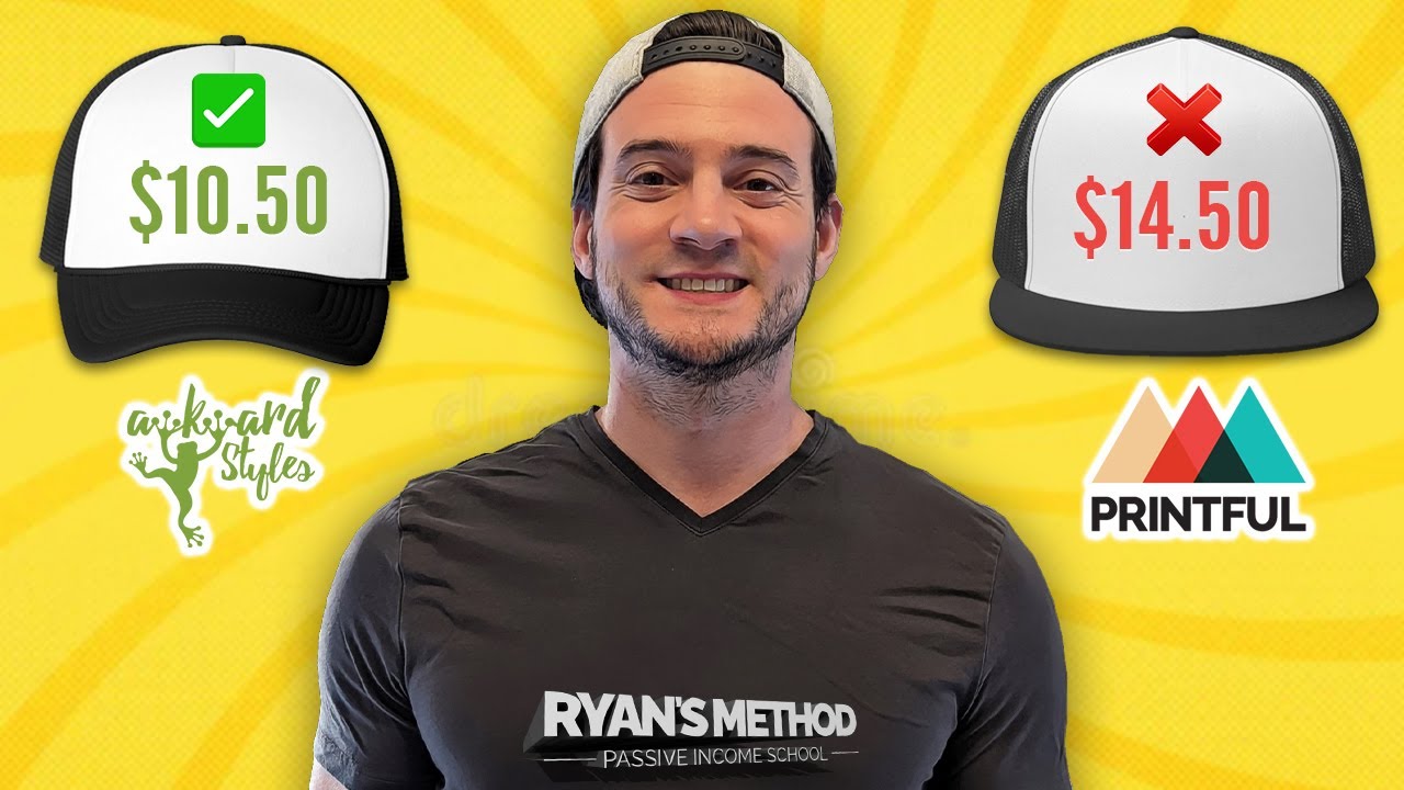 How I DOUBLED My Print on Demand Hats Profit Margins w/ Awkward Styles ...