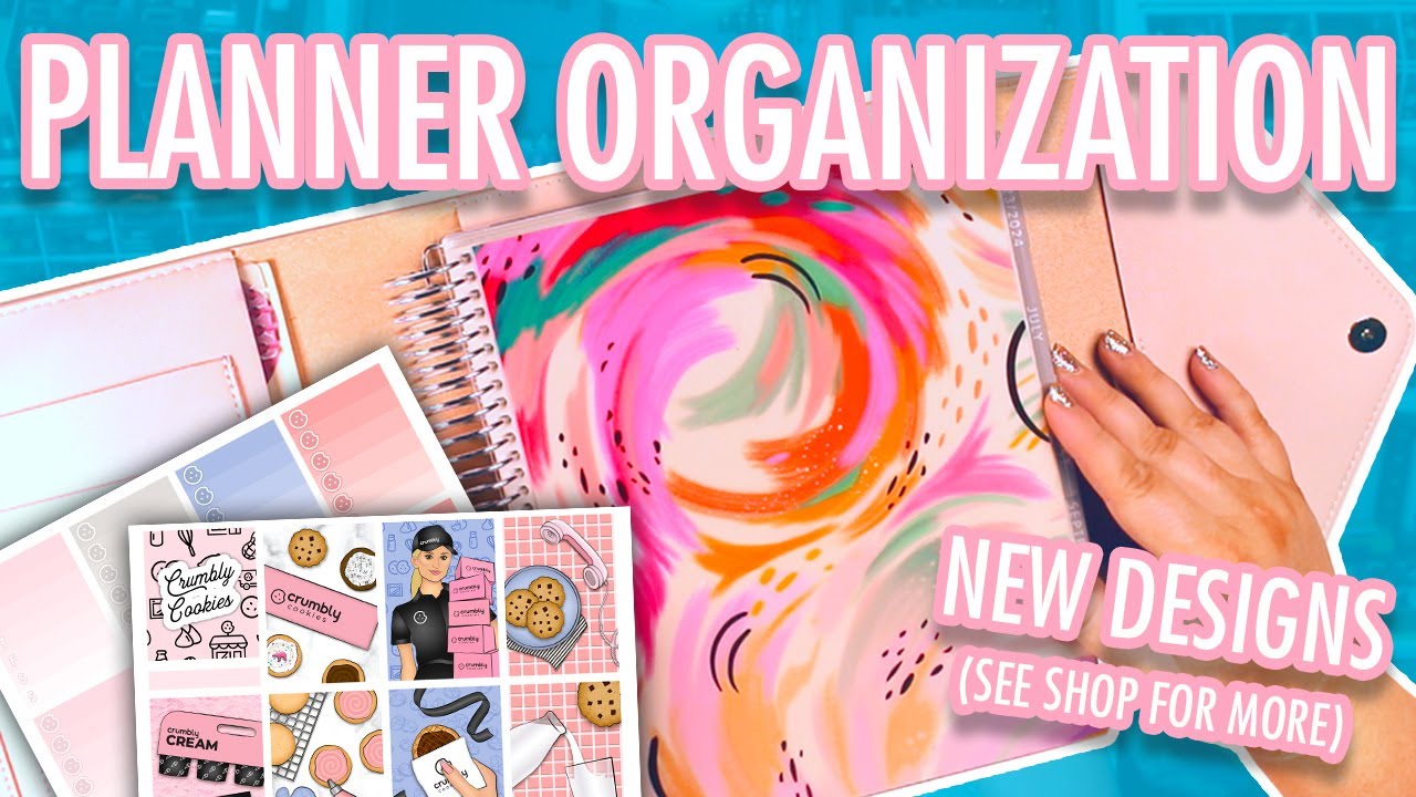 PRE-PLANNING & PLANNER STICKER ORGANIZATION BINDER + LABELS - YouTube