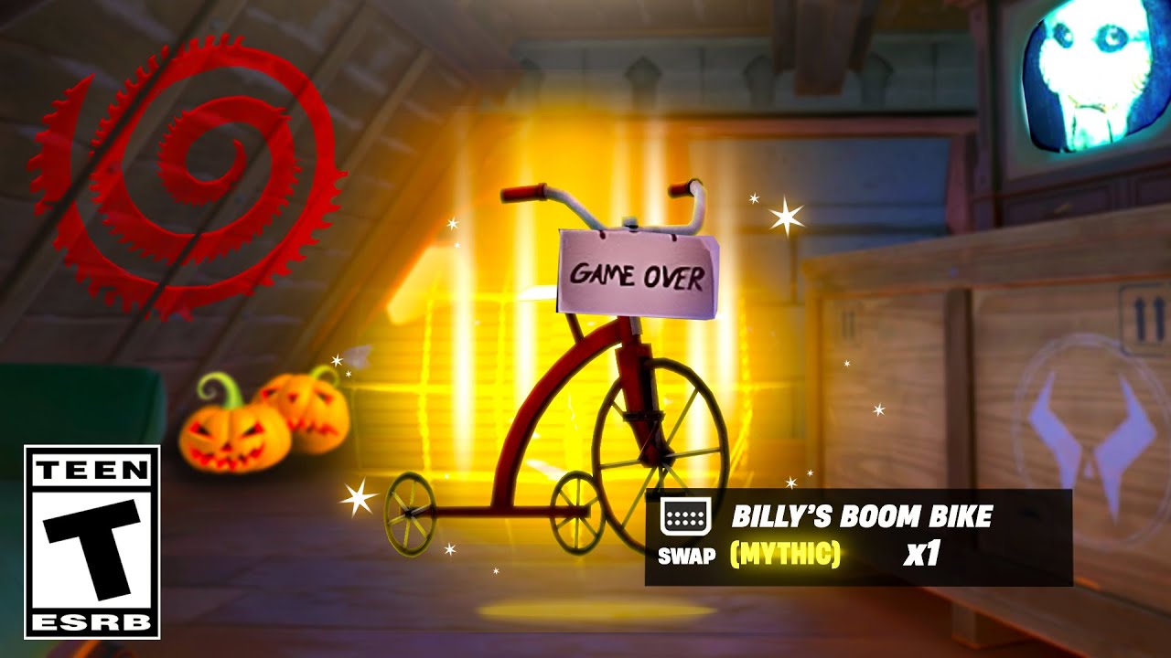 BILLY’s BOOM BIKE Mythic NOW in Fortnite! - YouTube