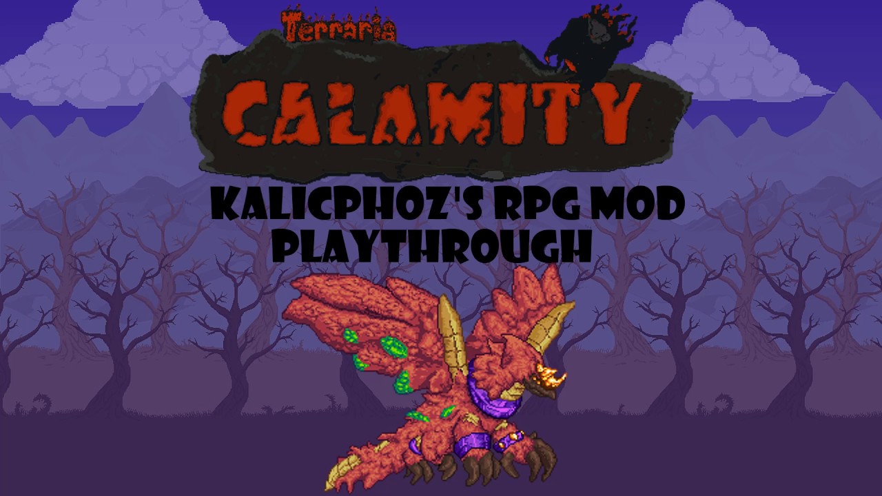 Terraria Calamity Mod KRPG Epic Mod Pack Season One (Expert Mode) - YouTube