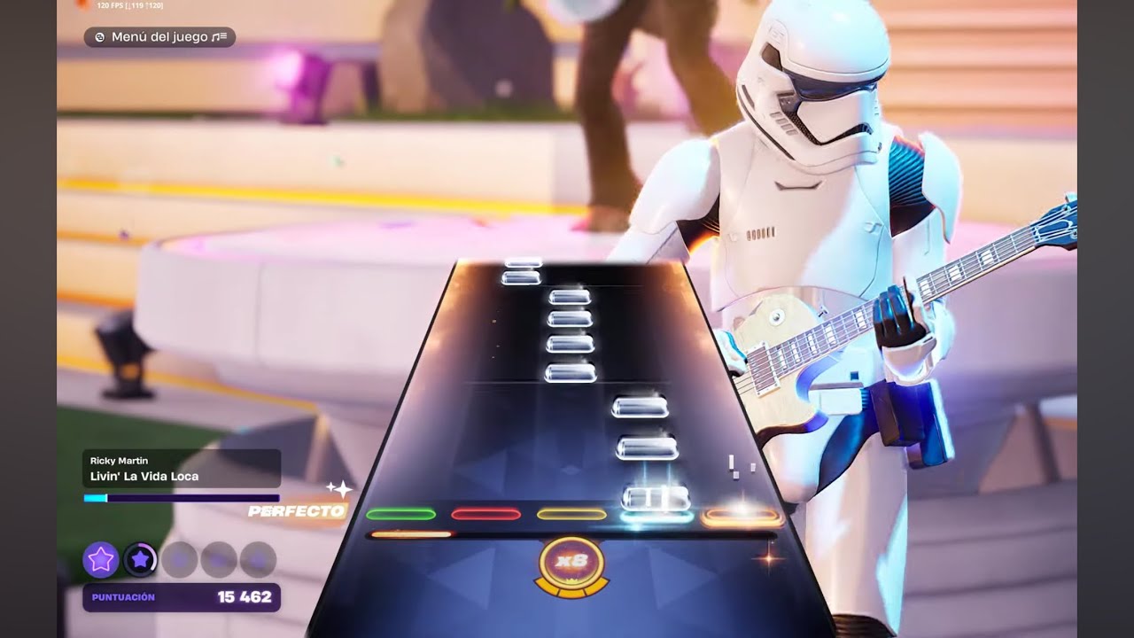 "Livin' La Vida Loca" by Ricky Martin - Fortnite Festival Pro Lead 100% ...