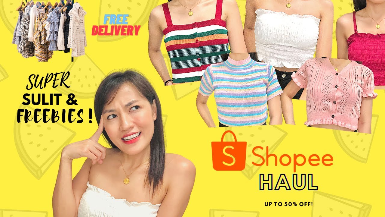 SHOPEE 2020 HAUL (SOBRANG SULIT) Trendy Outfits!! 👗💥 - YouTube