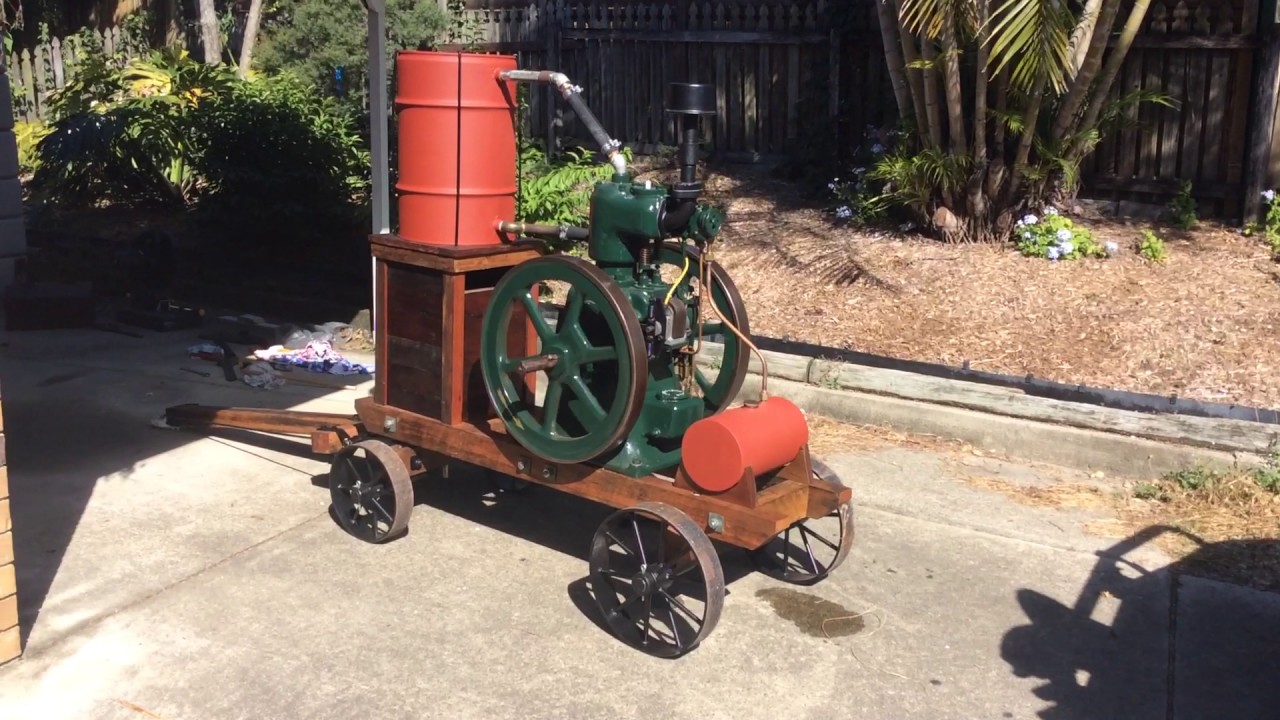 Lister L engine - YouTube