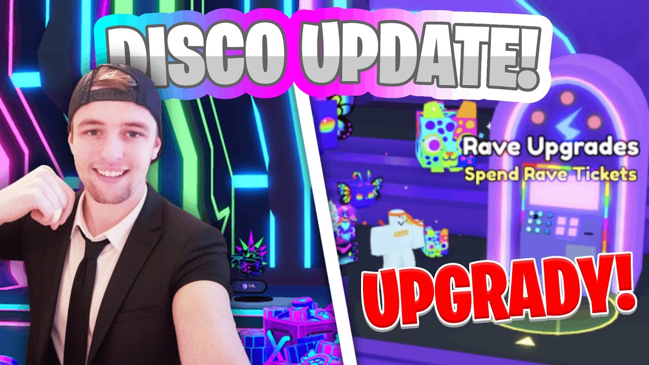 Disco Update! Hugové! Nové Lokace! Rave Tickety! 🤩 | Pet Simulator 99 ...