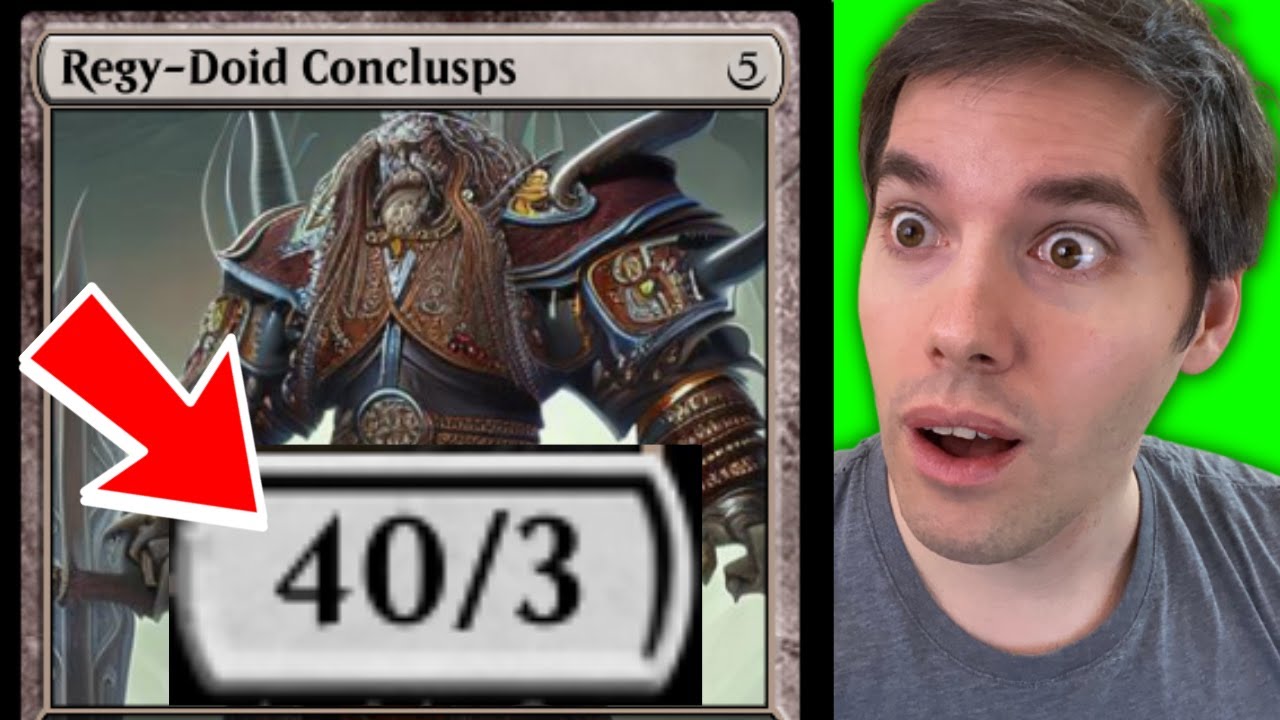 Rating AI Generated Magic: The Gathering Cards - YouTube