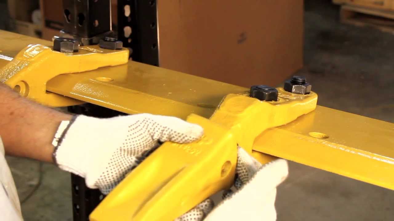 Ground Engaging Tools Installation - YouTube