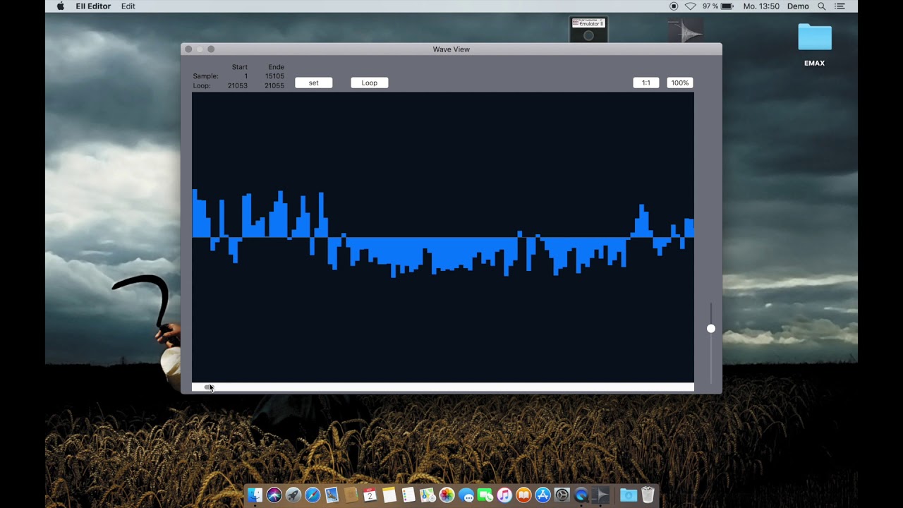 Preview of EMU Emulator II Editor v2.0 - YouTube