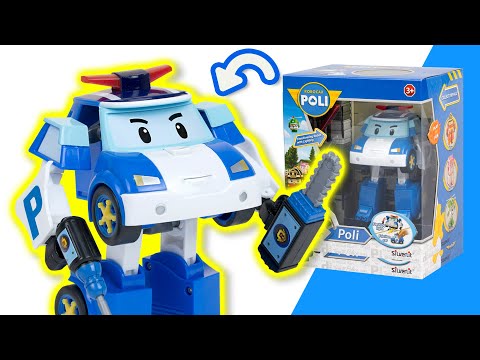 Robocar POLI | Transforming Robot DELUXE | Toy Review | Playing with Kids | Little Big Play