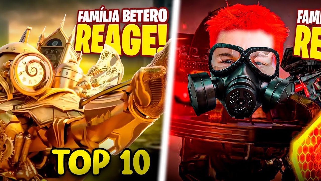 Top 10 Vídeos de React da Família Betero - YouTube