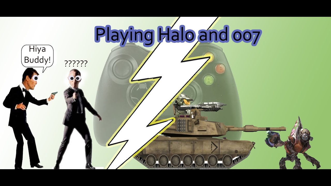 Beating Dad on 007 Legends and Fighting together on Halo - YouTube