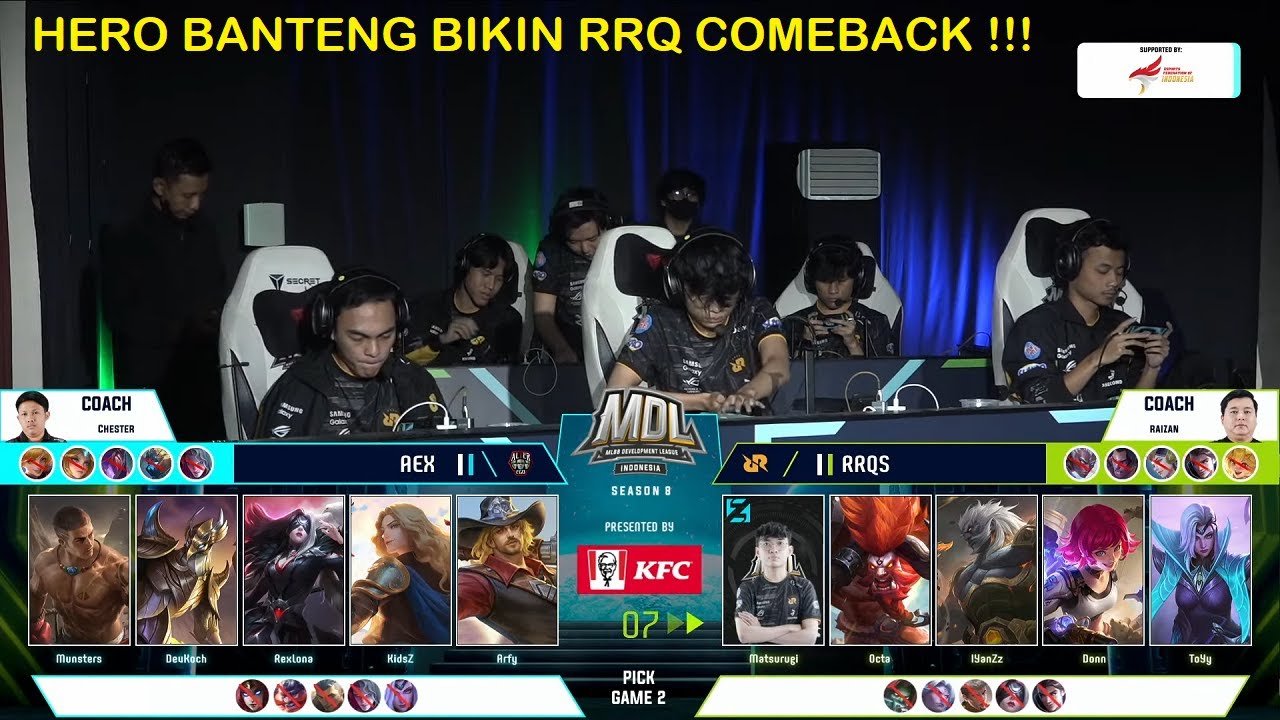 BERSAMA BANTENG RRQ OTW PUCUK !! RRQ SENA VS ALTER EGO X GAME 3 - YouTube