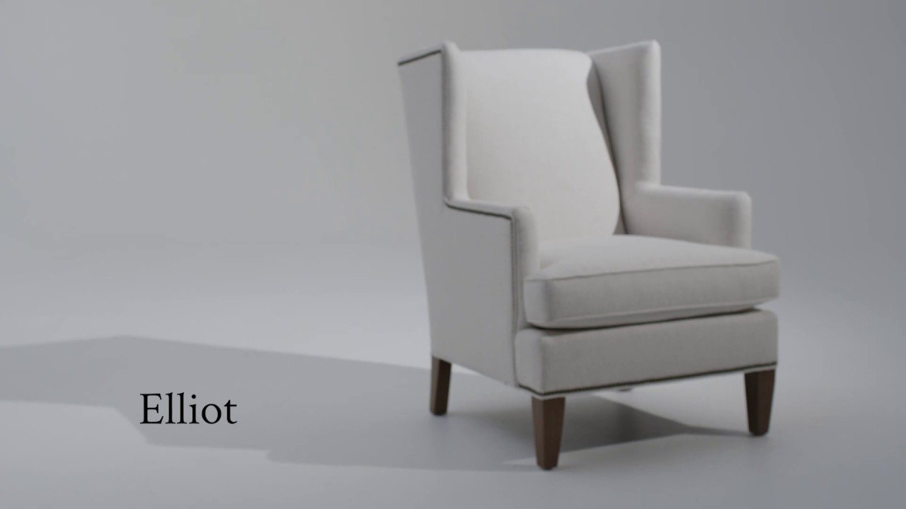 ELLIOT WING CHAIR | August Haven - YouTube