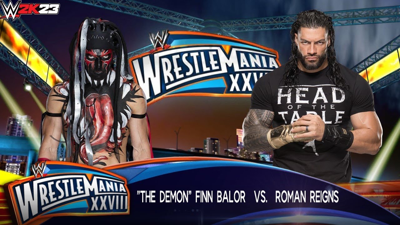 Full Match - Roman Reigns vs. The Demon Finn Balor: WrestleMania 28|WWE ...