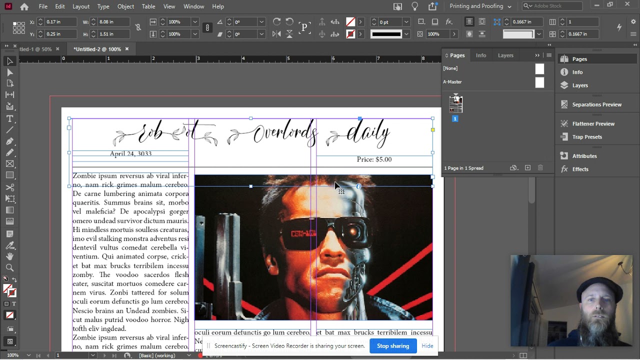 InDesign: Using OpenType fonts - YouTube