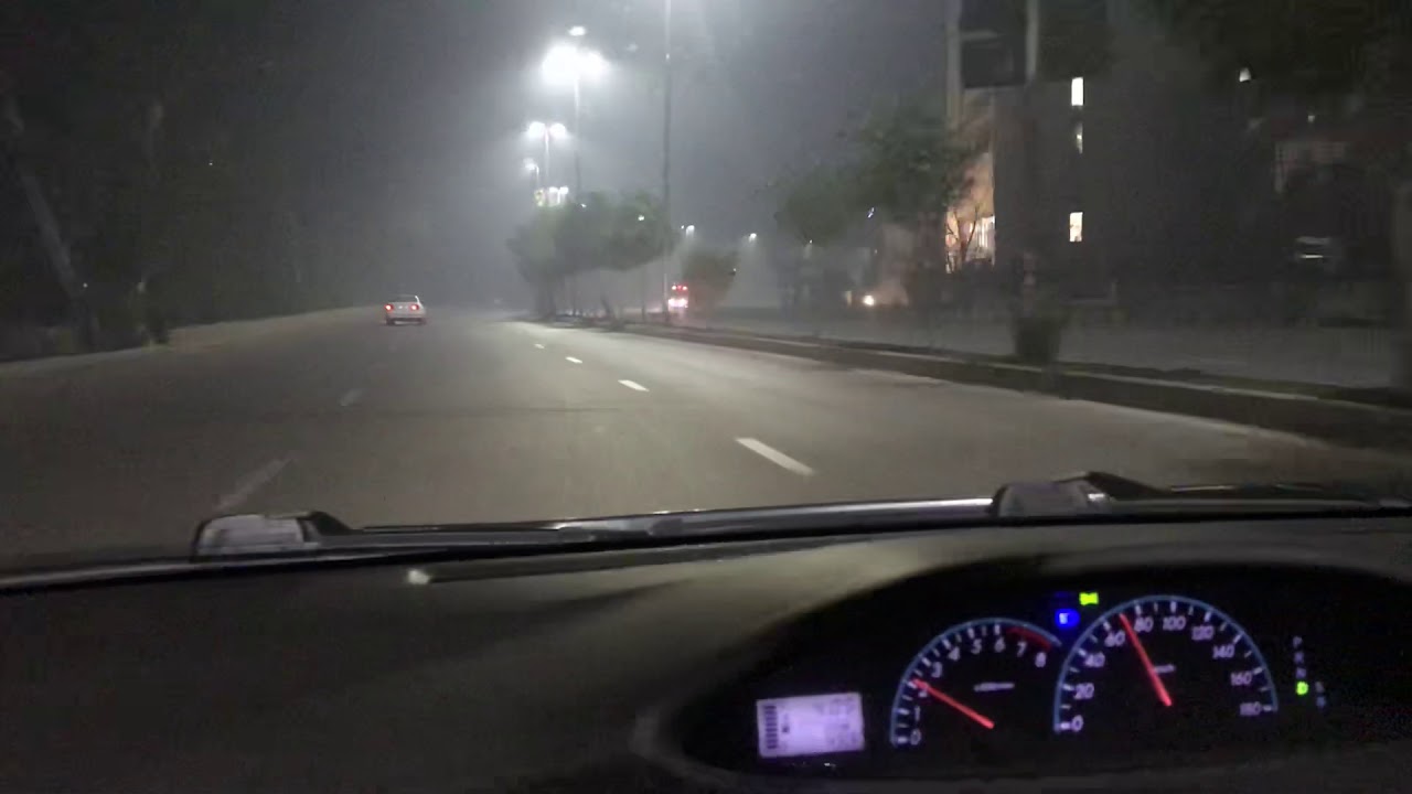 Drive at Lahore (late Night) - YouTube