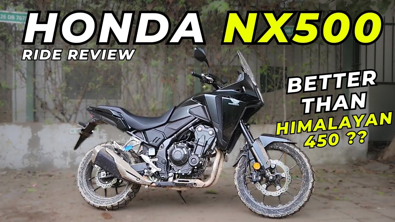 Honda NX500 - Ride Review | Better than Royal Enfield Himalayan 450 ...