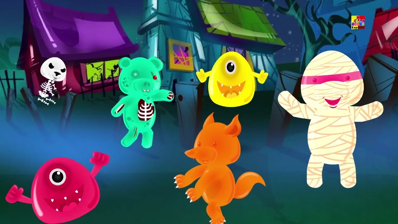 Un pequeño zombie | Rimas de halloween | Canción asustadiza | Halloween ...