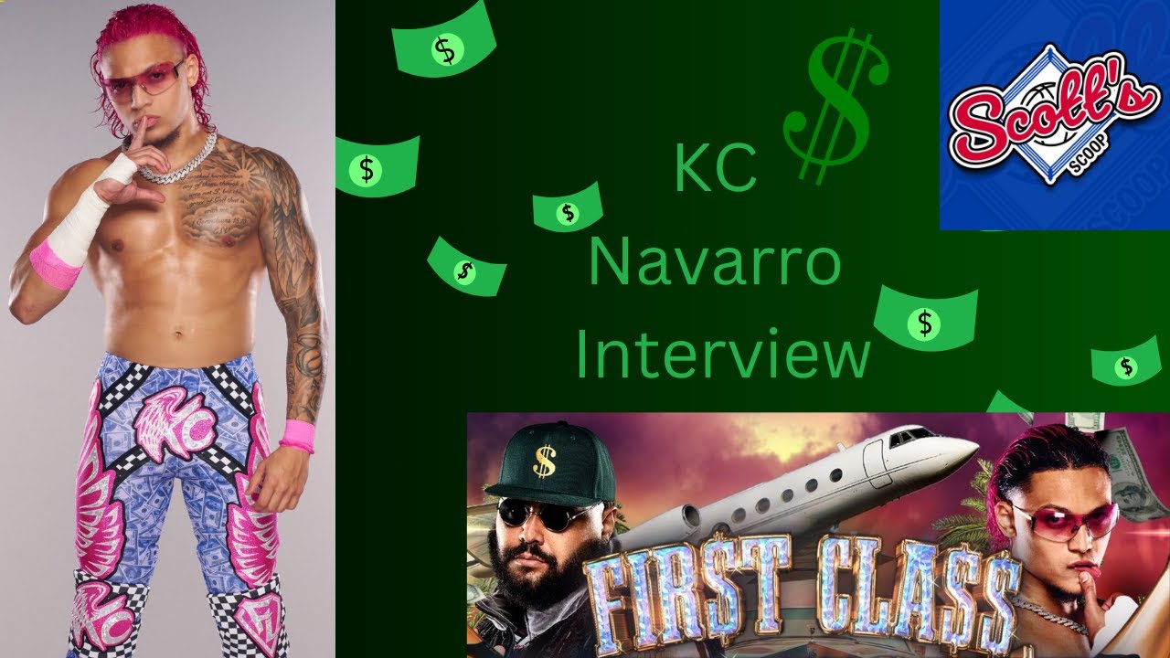 KC Navarro talks TNA Wrestling, First Cla$$, AJ Francis, WWE NXT Cross ...