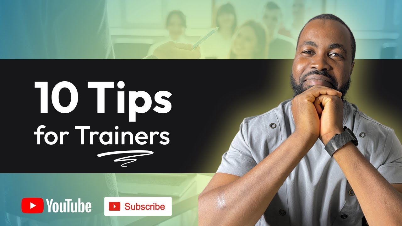 10 Tips for Trainers: Instantly Improve Your Training Delivery - YouTube