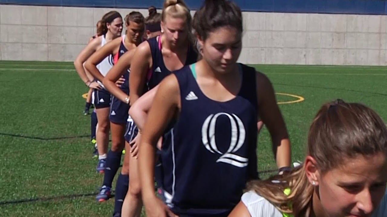 Feature | QU Field Hockey's Rachel Hamm - YouTube