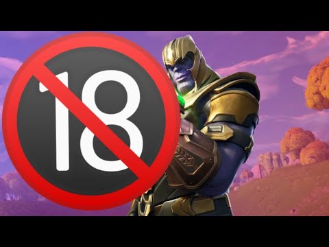 FORTNITE : VIETATO AI MINORI DI 18 ANNI