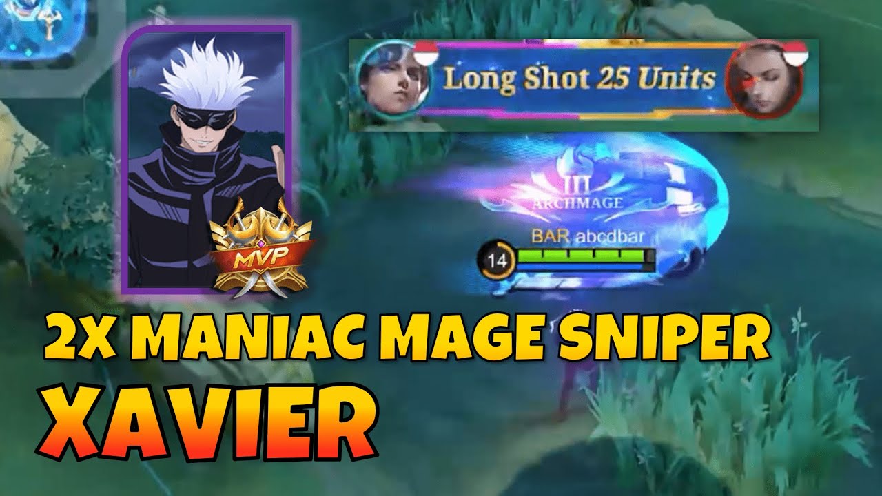 MANIAC ‼️ GOJO DENGAN KEKUATAN PENUH! 💯 [ Mobile Legends Bang Bang ...