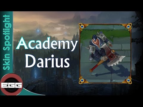 Academy Darius Skin Spotlight - League of Legends Skin Review [HD ...
