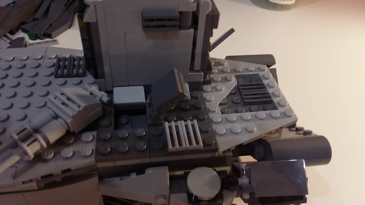 Lego star wars custom First order transporter - YouTube