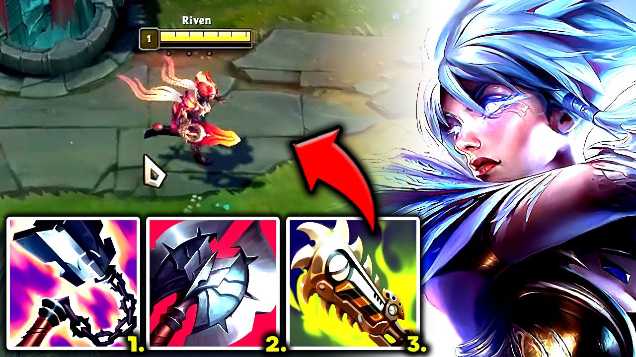 *NEW* RIVEN DAWNBRINGER SKIN CHROMA IS AMAZING! 😄 - YouTube