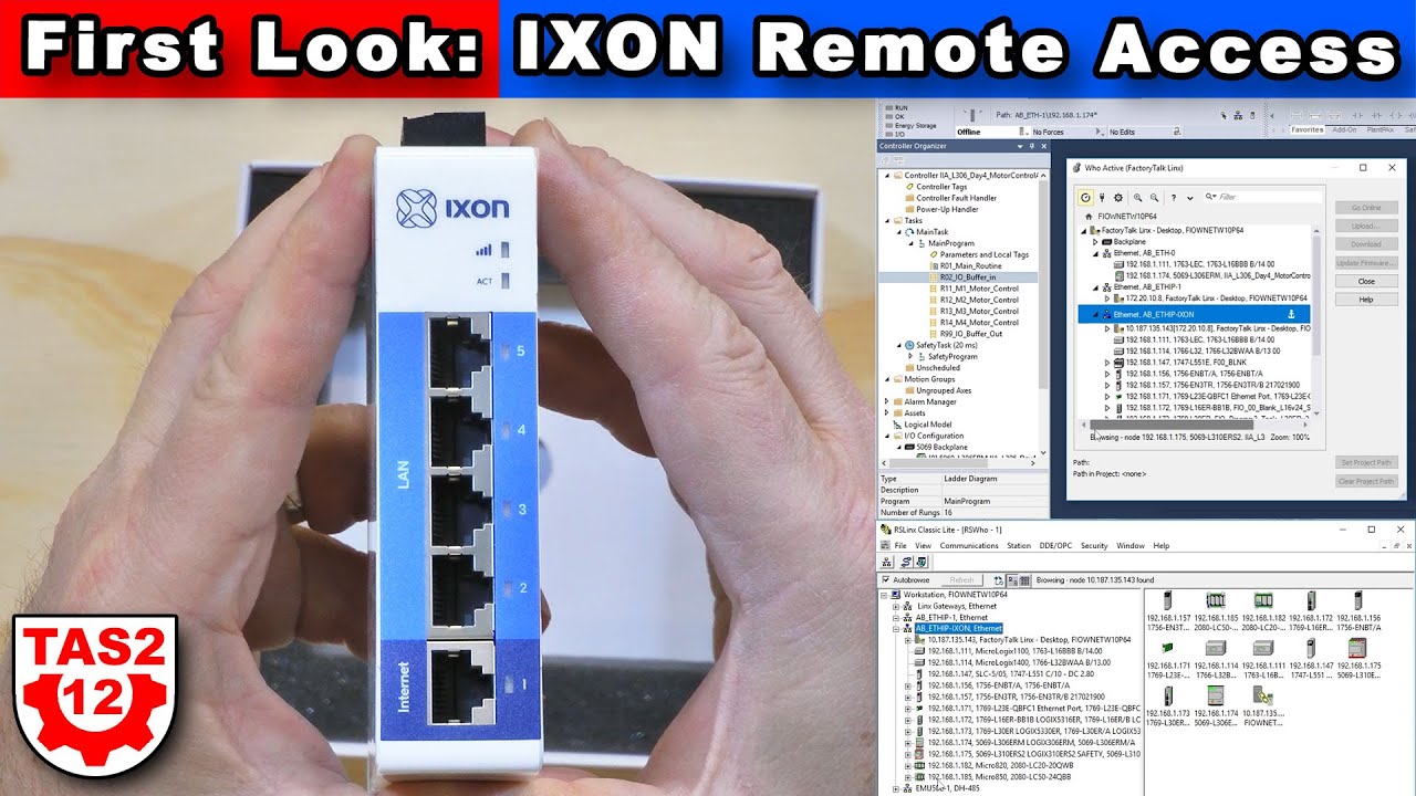 First Look: IXON Industrial Remote Access - YouTube