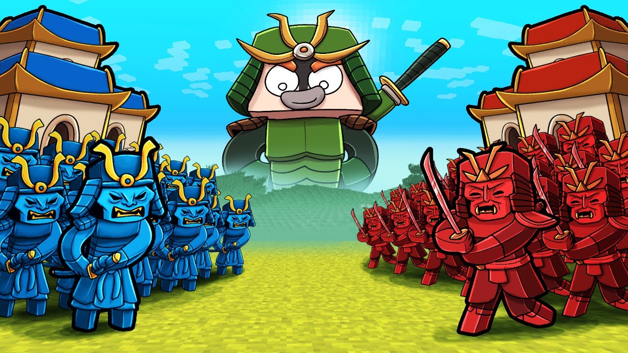 Samurai Japan MAP WARS! (Minecraft) - YouTube