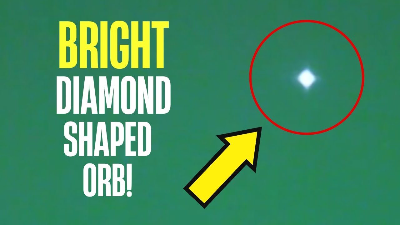 BRIGHT DIAMOND SHAPED ORB OVER MIAMI! - YouTube