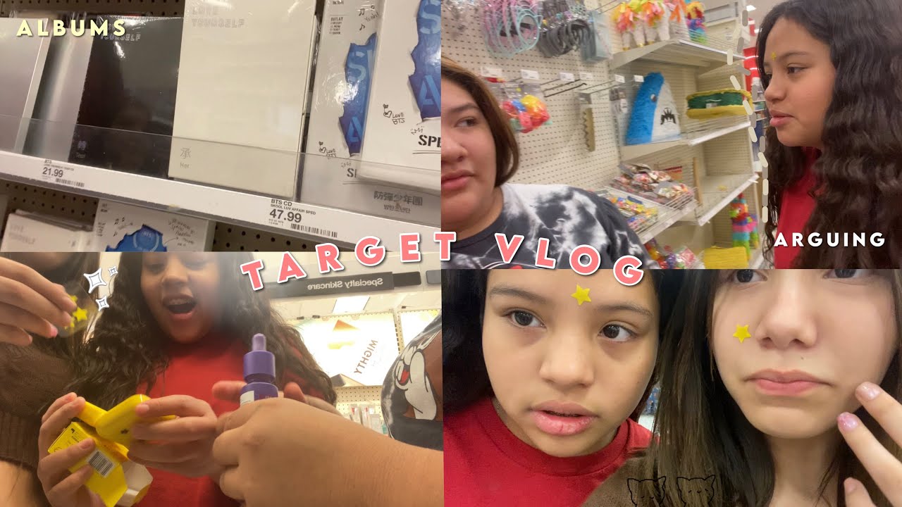 Target vlog || albums ,first vlog ,playing around - YouTube